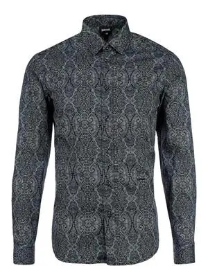Just Cavalli Printed Shirt - Black