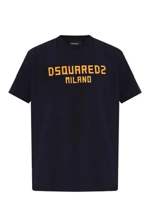 Dsquared2 Logo Print T-shirt - Black