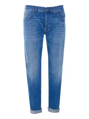 DONDUP Icon Straight-leg Jeans - Blue