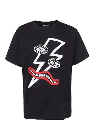 Neil Barrett Graphic Printed T-shirt - Black