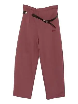 MAGLIANO Belted Track Pants - Red