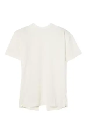 Jacquemus Jacquemus The Ventadou Crewneck Top With Embroidered Logos White