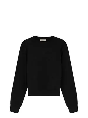 ENTIRE STUDIOS Embossed Crew Neck Sweatshirt - Black