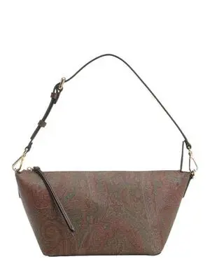Etro Zippered Shoulder Bag - Brown