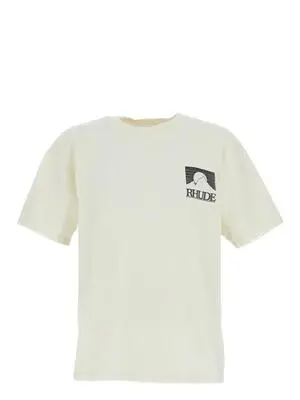 Rhude Graphic Short Sleeved T-shirt - White