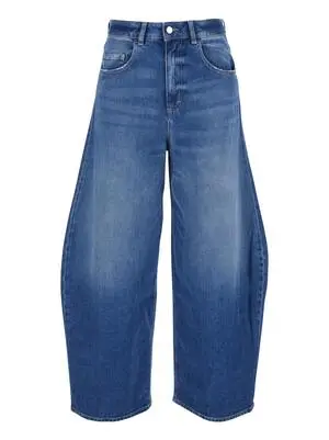 ICON DENIM LOS ANGELES Ginny Wide-leg Jeans - Blue