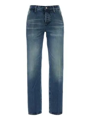 FRAME Straight Leg Jeans - Blue