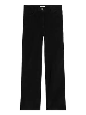 TOTEME Corduroy Trousers - Black