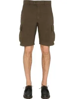 Aspesi Cargo Bermuda Shorts - Brown