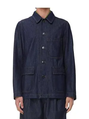 Dries Van Noten Long-sleeved Denim Jacket - Black