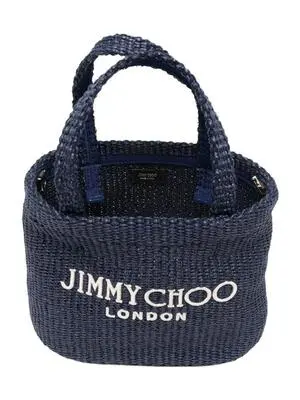 JIMMY CHOO Logo Tote Bag - Black