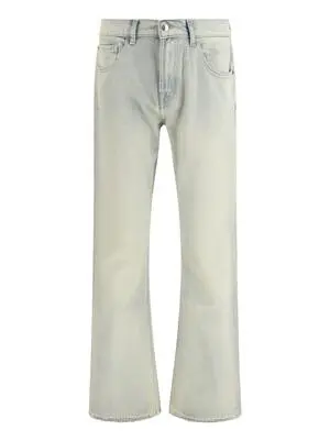 7 For All Mankind Mid-rise Bootcut Jeans - White