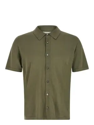 ROBERTO COLLINA Short-sleeved Shirt - Green