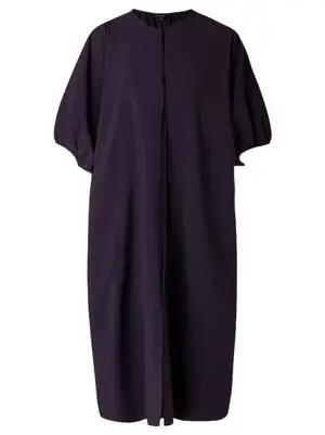 Soeur Belted Short-sleeved Dress - Black