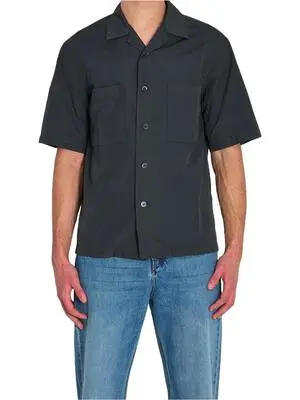 Barena Venezia Solana Camp Collar Shirt - Black