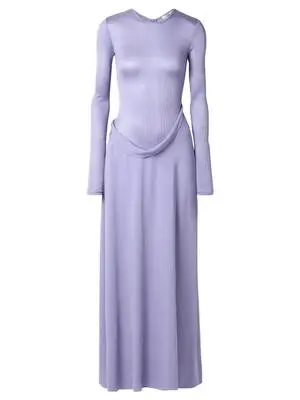 CHRISTOPHER ESBER Christopher Esber Cowl Neck Maxi Dress