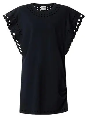 Isabel Marant Étoile Orlane Dress With Lace Trim - Black