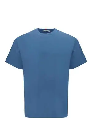 Givenchy Logo Patch Crewneck T-shirt - Blue