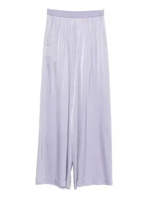 FORTE_FORTE Elasticated Waistband Trousers - Lilac