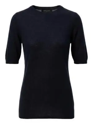 Fabiana Filippi Crew Neck Short Sleeve Knitwear - Black
