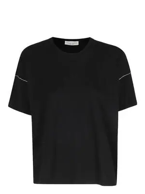 ROBERTO COLLINA Short-sleeved T-shirt - Black