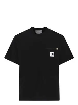 SACAI X CARHARTT WIP Jersey T-shirt - Black