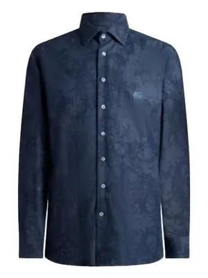Etro Paisley Ramage Shirt - Blue