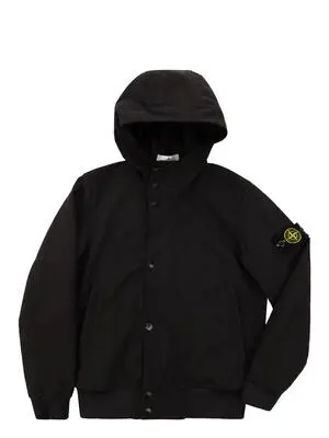 Stone Island Hooded Jacket - Black