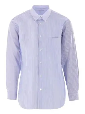 Comme Des Garçons Striped Shirt - Blue