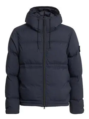 Stone Island Short Ripstop Down Parka - Black