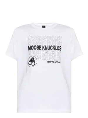 Moose Knuckles Short-sleeved T-shirt - White