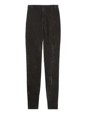 Gucci Stretch Velvet Leggings - Grey
