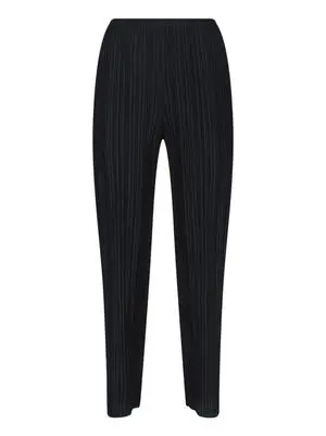 Issey Miyake Pleated Trousers - Black