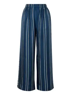 ERES Wide Leg Trousers - Blue