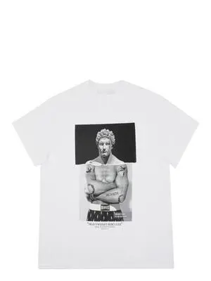 Neil Barrett Photo Printed Short-sleeved T-shirt - White