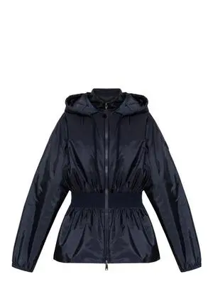 Moncler Liriope Hooded Rain Jacket - Midnight Blue