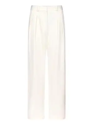 Loulou De Saison Alio Pleated Tailored Pants - Ivory