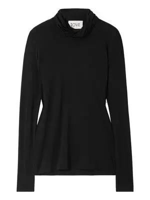 Tove Long Sleeve Top - Black
