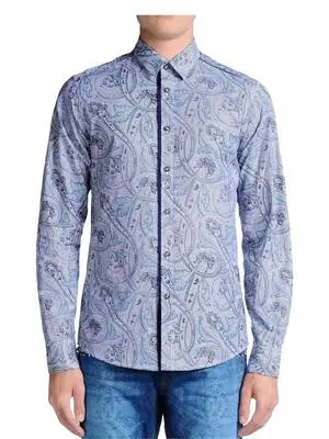 Just Cavalli Long-sleeved Shirt - Blue