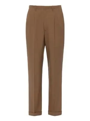 MAISON MARGIELA Pleated Front Straight-leg Trousers - Green