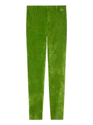 Gucci Stretch Velvet Leggings - Green