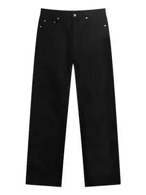 Rick Owens Wide Leg Trousers - Black