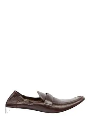 MAISON MARGIELA Penny Strap Slip-on Ballet Flats - Brown