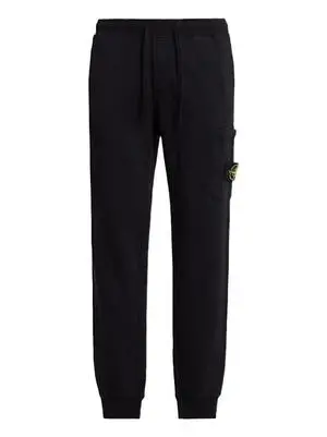 Stone Island Cotton Sweatpants - Black