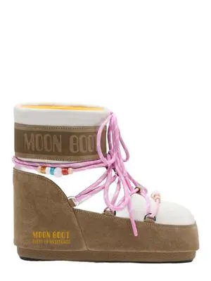 Moon Boot X Guest In Residence Icon Lace-up Low Snow Boots - Brown