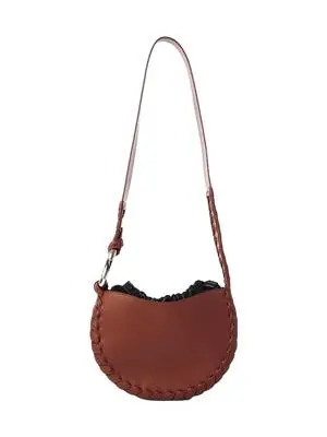 Chloé Logo Detailed Small Hobo Bag - Red