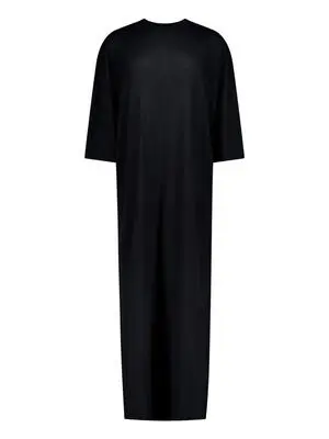 TOTEME Crewneck T-shirt Dress - Black