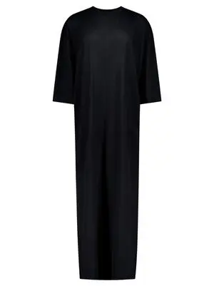 TOTEME Crewneck T-shirt Dress - Black