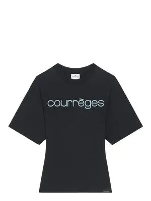 COURREGES Courrèges Waisted Printed T-Shirt No