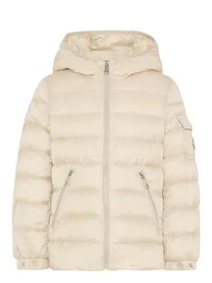 Moncler Gles Hooded Down Jacket - No